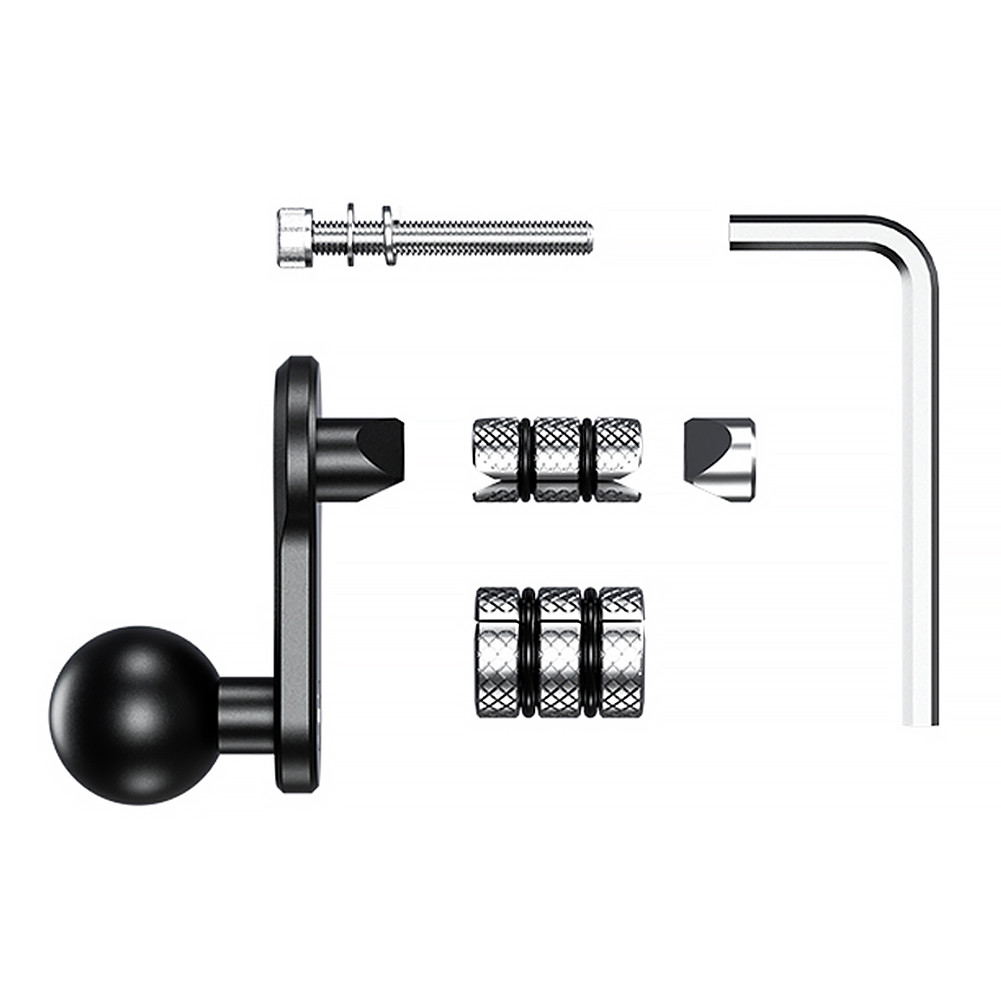 1 Inch/ 25mm Motorcycle Bike Mount Aluminum Alloy Motorcycle Fork Stem ...