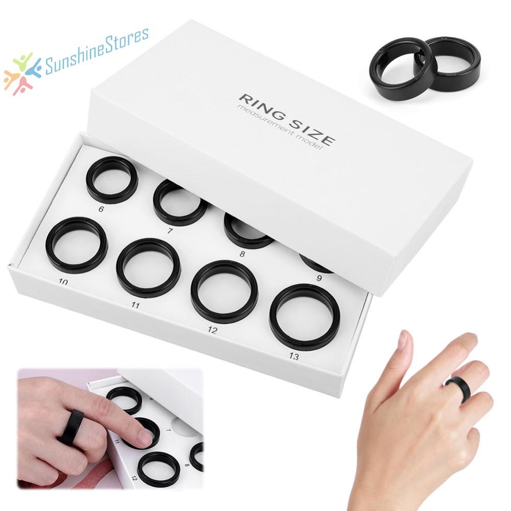 Smart Ring Sizing Kit Ring Measurement Tool 8 Sample Ring Sizes Sizes 6 ...