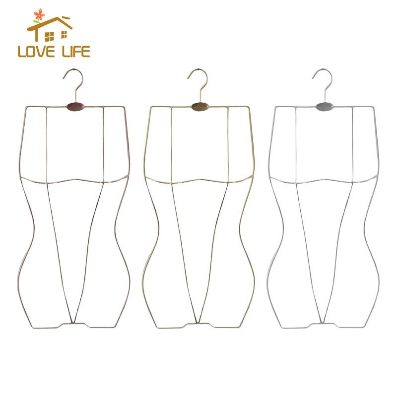 [Whfashion] Body Shape Swimsuit Hanger Holder Dress Lingerie Wardrobe ...