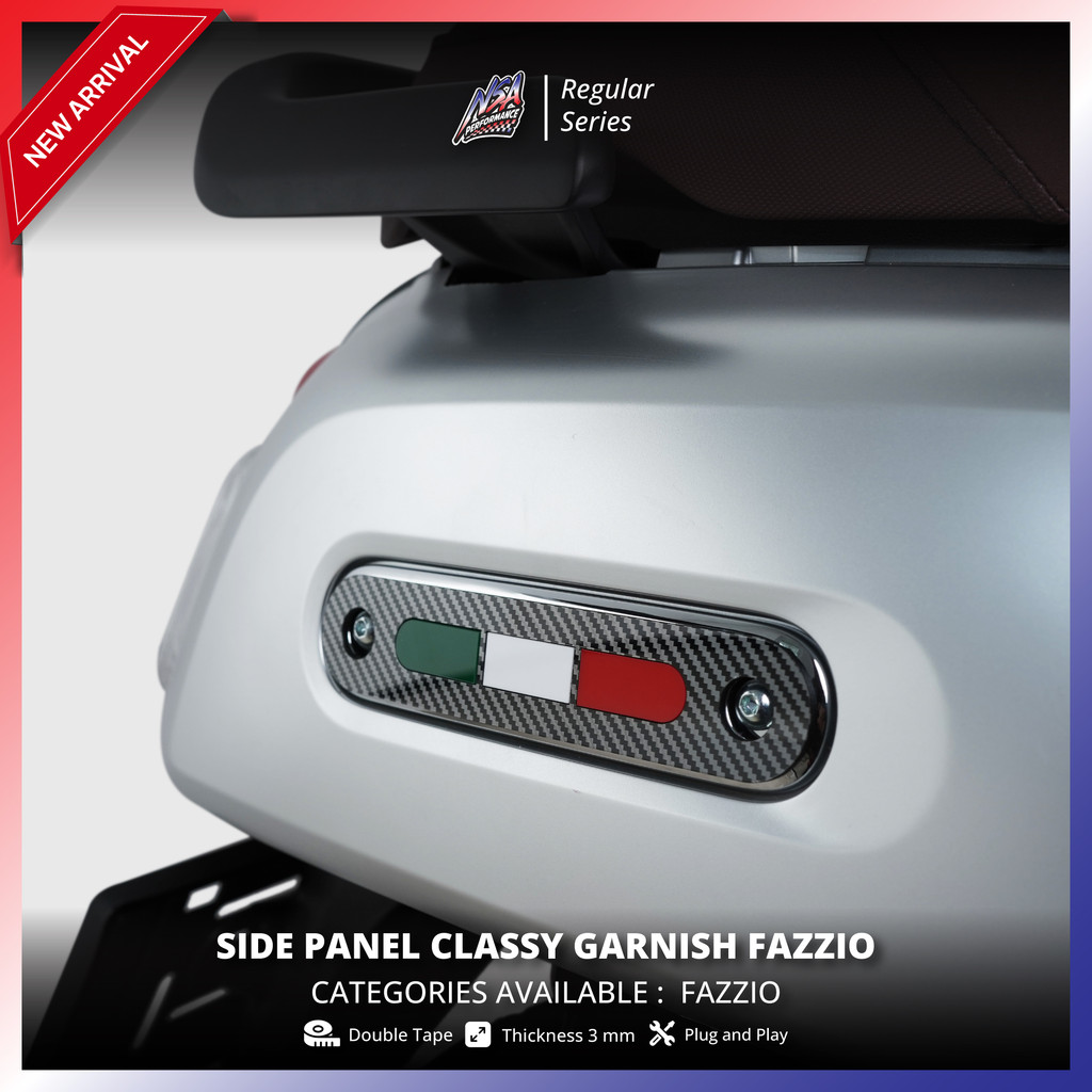 NSA GARNISH SIDE BODY PANEL FAZZIO ITALY 2PCS FAZZIO SIDE PANEL FAZZIO ...