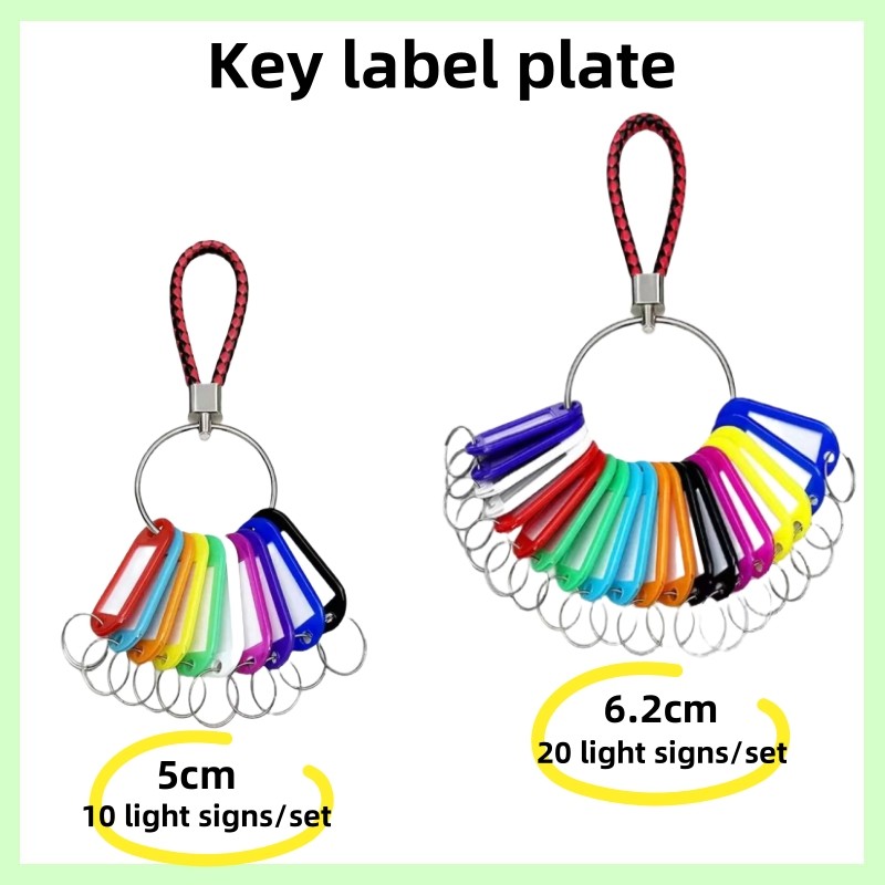Key Organizer Keychain/Lanyard Key Ring And Colorful Key Tags/With ...