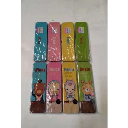 METAL PENCIL CASE , random style CHARACTER DESIGN FOR KIDS BOY&GIRL ...