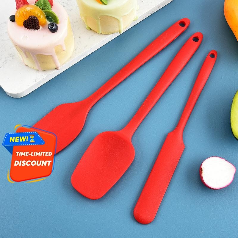 6-Piece Set Of Silicone Cake Cream Spatula, Heat-Resistant Non Stick ...