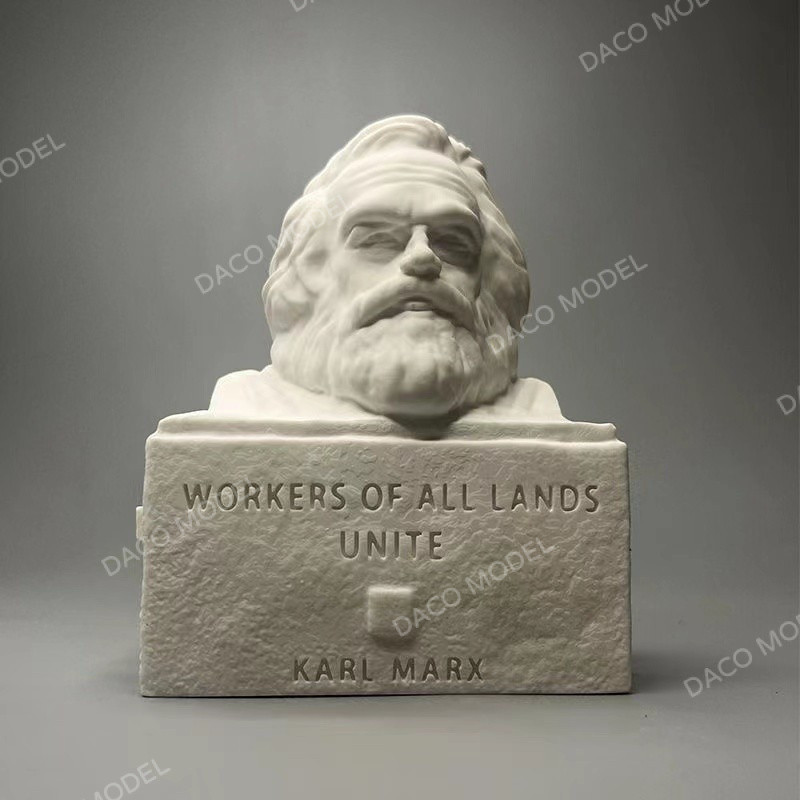 [Shop Hot Sale]Carl Marx Plaster Statue Art Sculpture Desktop ...