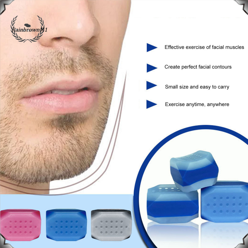 [Rm] Jaw Exerciser Tablets Professional Jawline Exerciser for Men and ...