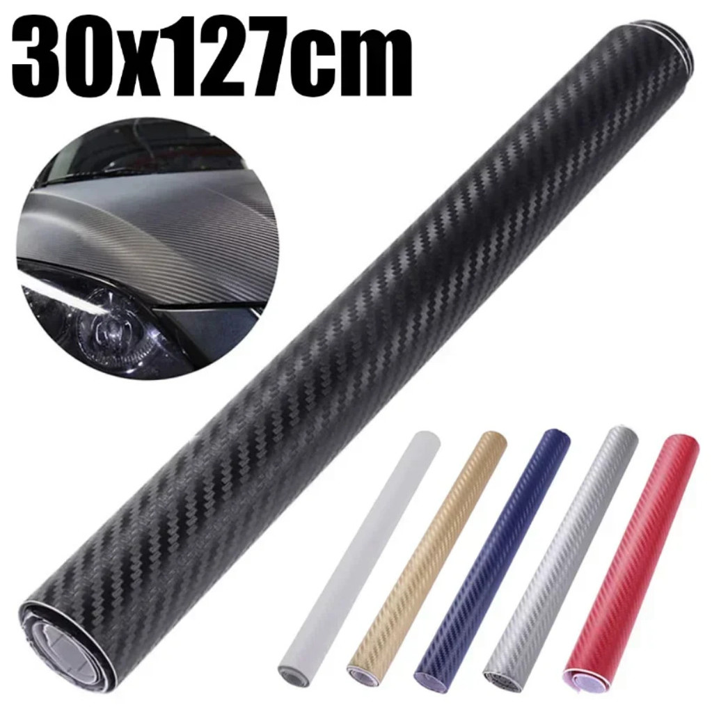 Carbon Fiber Sticker Film Cars Vehicle Vinyl Wrap Carbon Sticker Wraps ...