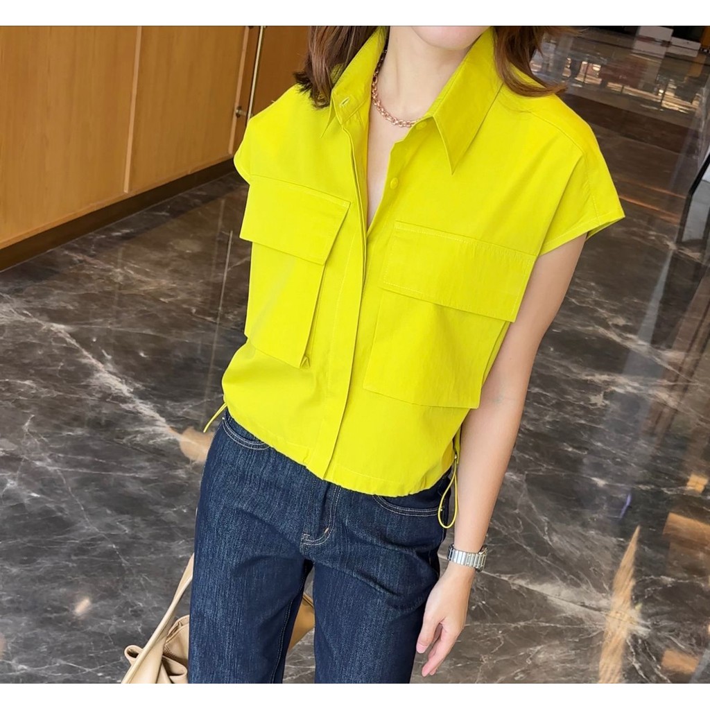 KEMEJA HAKANA Haylee shirt - women's short sleeve shirt | Shopee ...