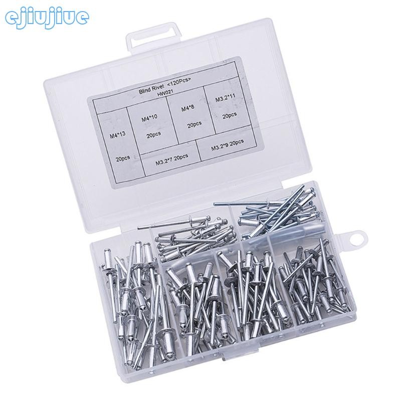 cc Pack Of 120 Aluminum Rivets Stable Blind Rivets Upgrades for Home ...