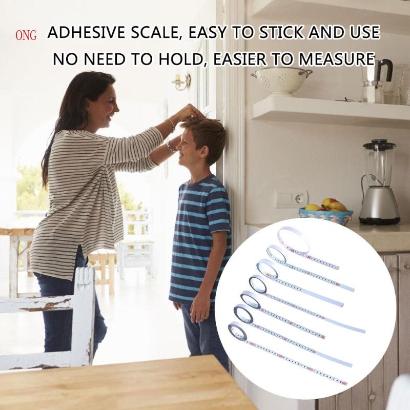fol Self Adhesive Metric Measure Tape Steel Ruler For Sewing Machine ...