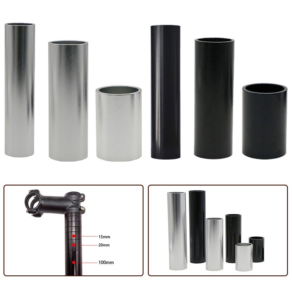 ⭐ Hot selling ⭐ 50/100/150mm Aluminum Alloy Bike Washer Headset Spacers ...