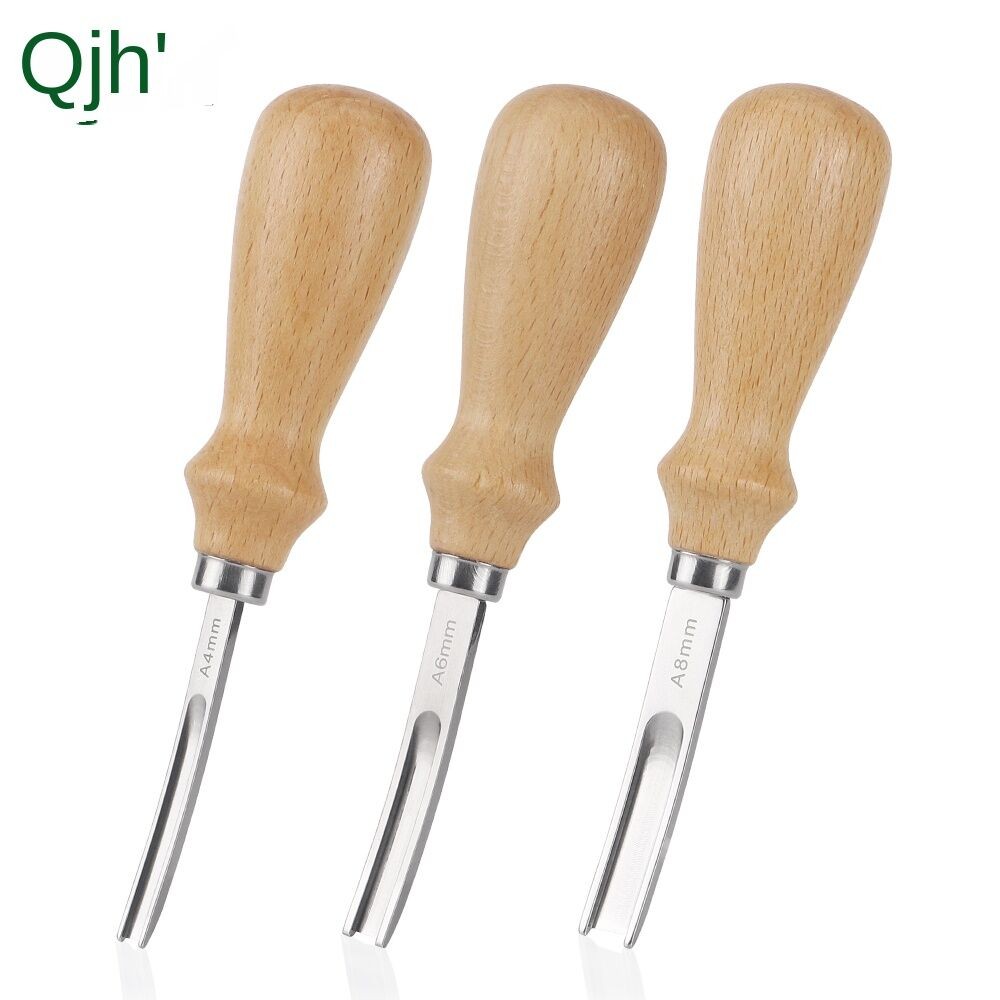 GG+3 Size Leather Edge Beveler Tool, Wide Mouth Leathercraft Edge ...