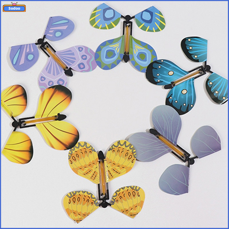 【⚡SD】Flying Little Butterfly Toy Novel Special Cartoon Magic Prop ...