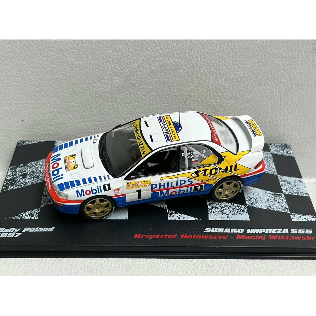 [Ready Stock] DEA 1/43 SUBARU IMPREZA #1 1997 Subaru Tension Racing ...