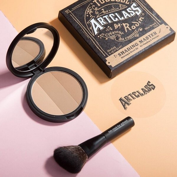 Genuine TooCool Classic Contouring Powder convenient 3-color palette ...