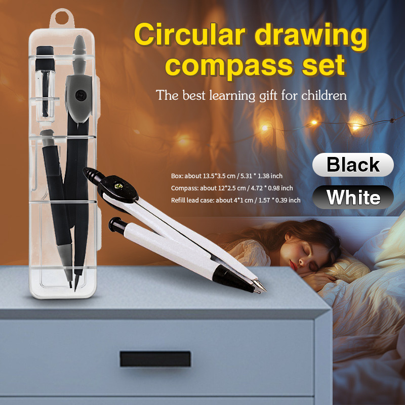 Drawing Compass Students Stationery Geometry School Supplies Math ...