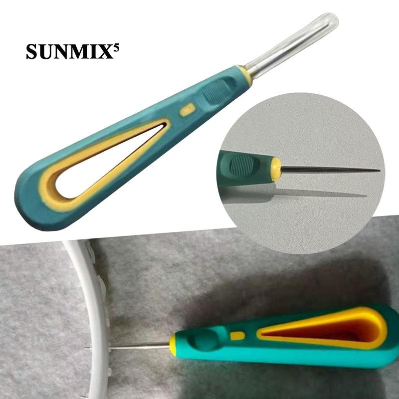[ Badminton Racket Stringing Awl Stringing Machine Tool PU Leather ...