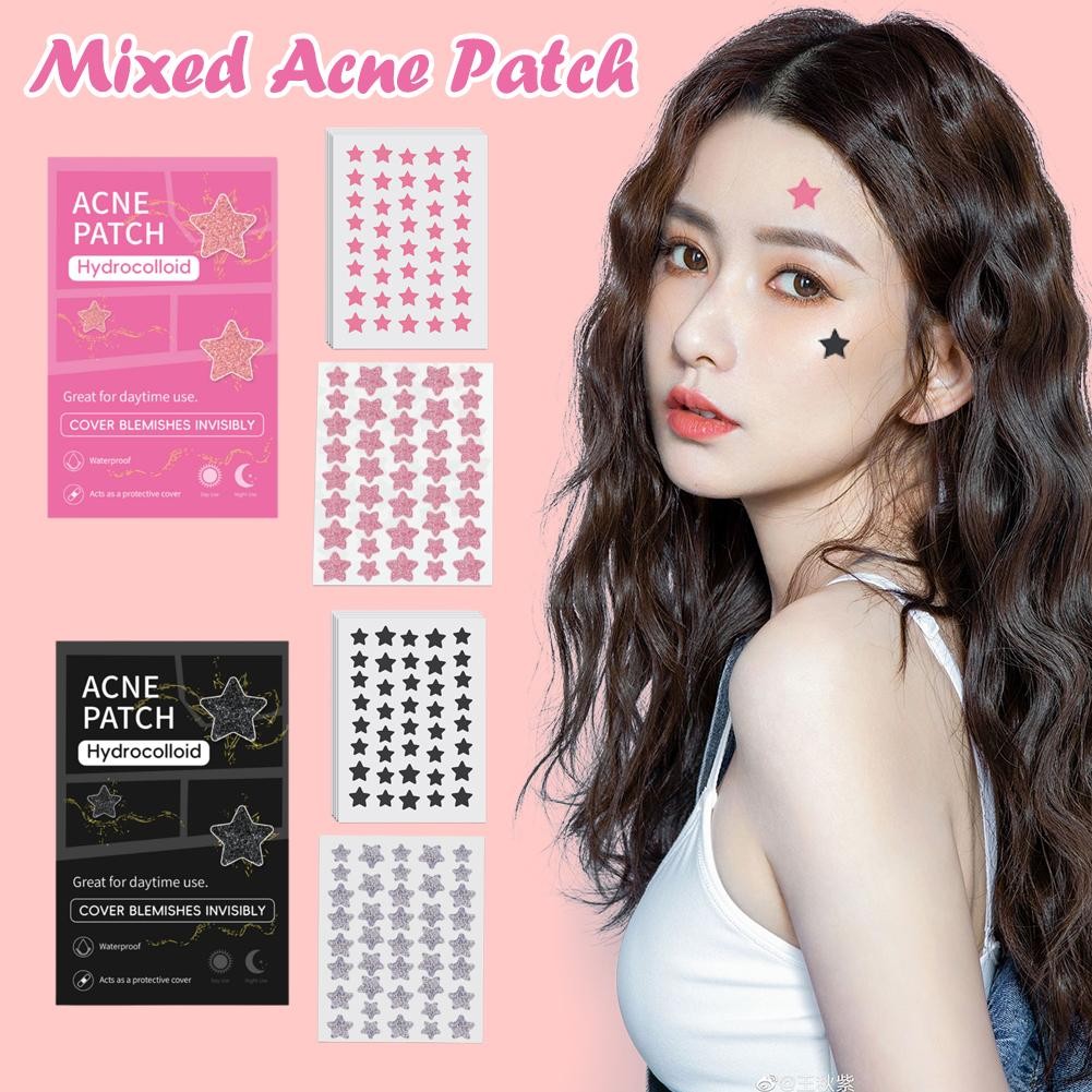 Star Glitter Powder Mixed Package Acne Sticker Mild And Non Irritating ...