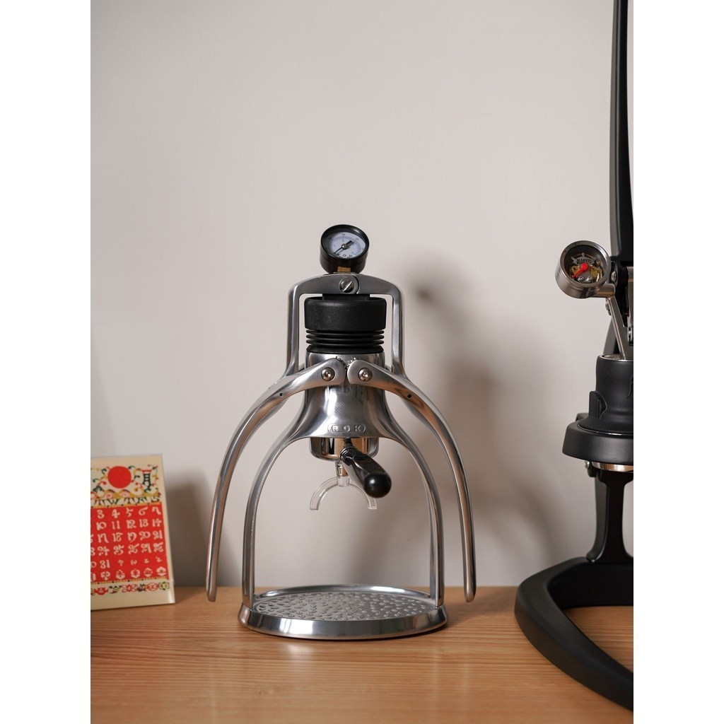 Interest free for issues ROK hand pressed coffee machine for home small ...