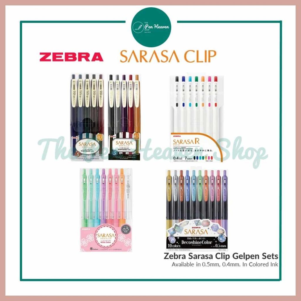 Zebra)p^Sarasa>L+Clip;Gj&Gelpen`Cv&Sets`kh&(Vintage,`Fe&Milk,`Iv&Sarasa ...