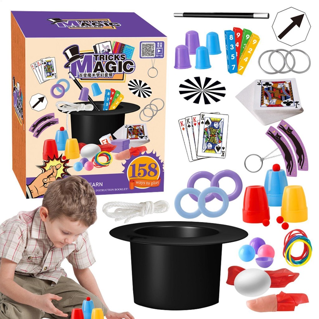 Magic Set Kids Magic Kit Set with Magic Instruction for Kids Fun ...