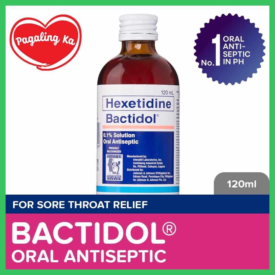 Bactidol!yI]Oral}D>Antiseptic)m>Gargle)p>120ml:*F?itchy*g?throat,*o?*u ...