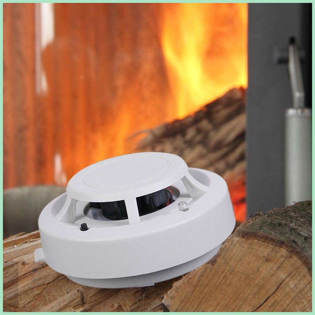 Battery Operated Fire Alarm Home Fire Detectors Wireless Interconnected ...