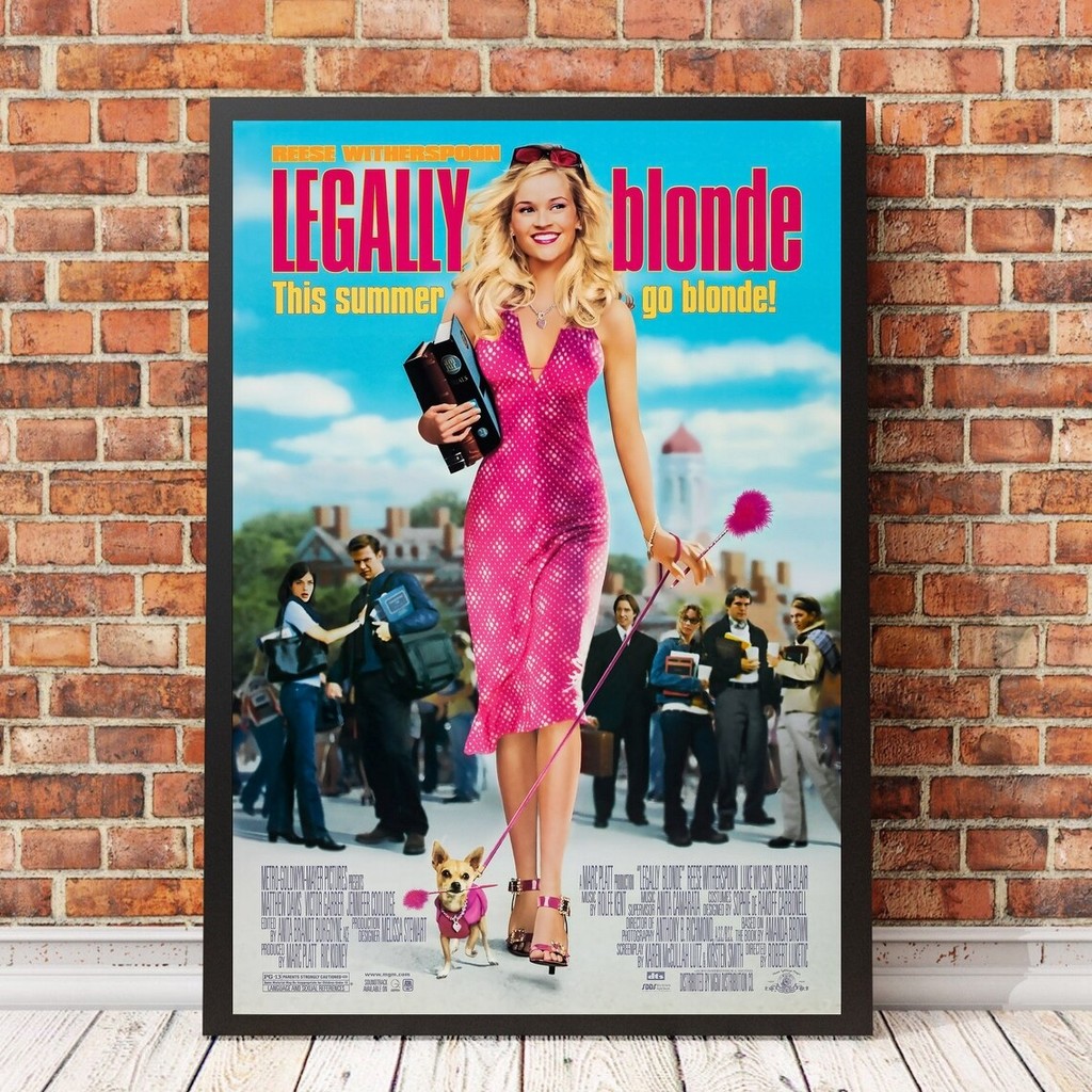 Legally Blonde Movie Cover Poster Prints And Unframed Canvas Prints ...