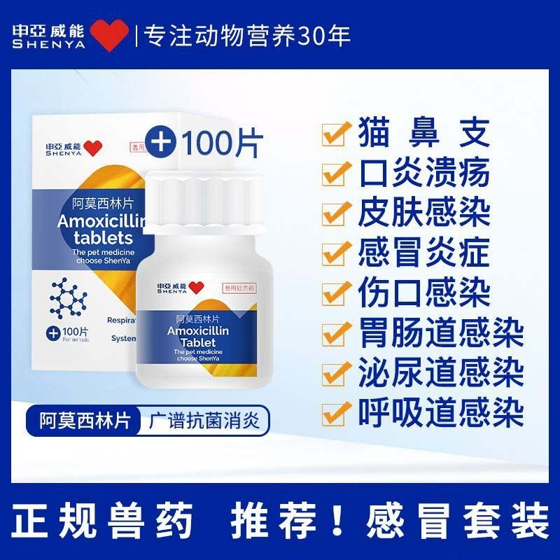 Dog Cat Cold Cough Medicine Pet Amosilin Cat Nasal Branch Pet Medicine ...