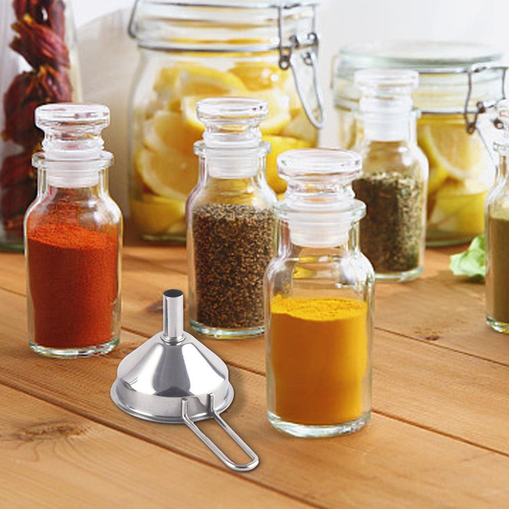 Flask Funnel for Liquor Liquor Flask Small Funnels Kitchen Funnel Long ...