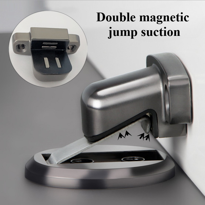 Thicken Zinc Alloy Door Suction Hotel Mute Anti-collision Door Suction ...
