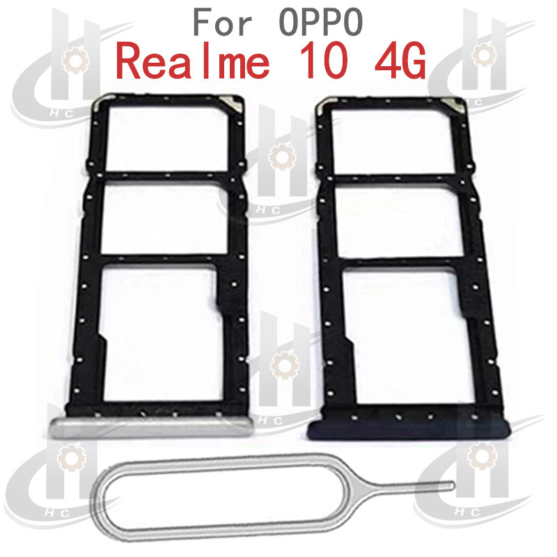 For OPPO Realme 10 4G Sim Card Tray Slot Holder Card Holder Reader SD ...