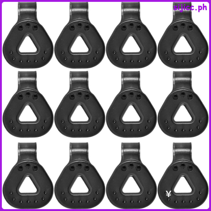 12 Pcs Bird Netting Sun Shade Clip Cloth Plastic Clips Mesh Handle ...