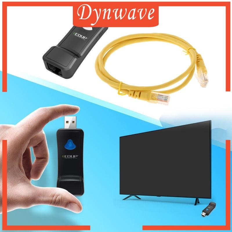 [Dynwave] USB High Speed Portable TV Network Adapter LAN Port with 1M ...