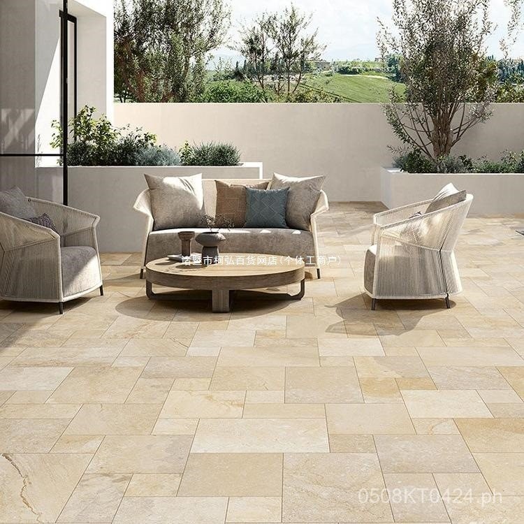 Balcony Garden Brick Tile Splicing Antique Brick Floor Guangdong Floor Tile Ancient Castle ...