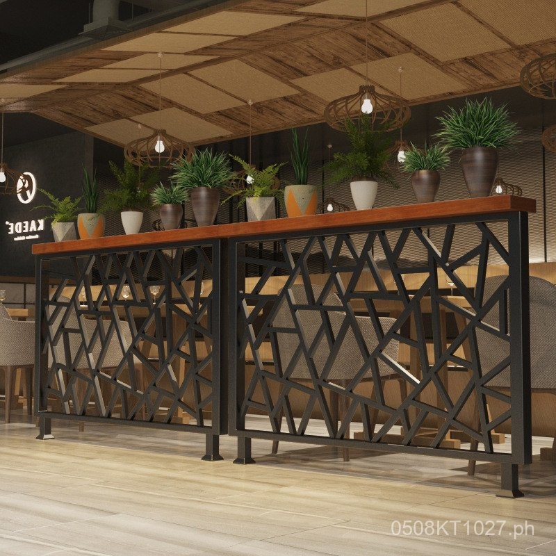 Bar Stool Fence Partition Barrier Iron Art Factory Source Low Wall Bar ...