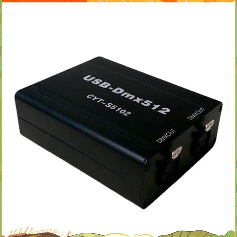 Black USB- Controller Stage Lighting DMX512 Controller Support MA OnPC ...