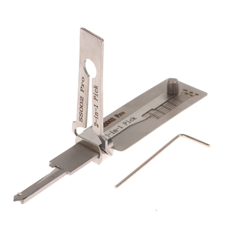 [Myoloy] 2 In 1 Lock Key Precision Hook And Pick Set O-Ring Pick-up ...