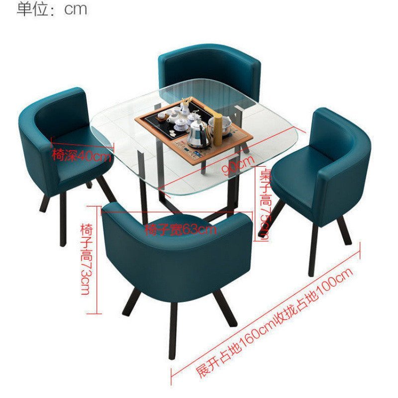 Simple Casual Combination Kung Fu Balcony Integrated Tea Table and ...