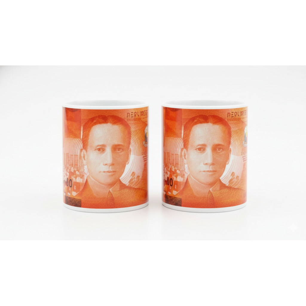 Philippine Bill Mug 11oz - Peso Design for perfect for ALL AGES AND ...