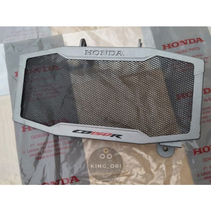 Original Honda - Grey Gunmetal Radiator Cover for Honda CB150R ...