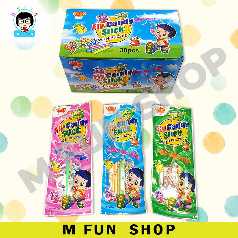 ️ KHY Brand Fly Candy Stick with Puzzle Card (30 Pcs x 7gm) | Shopee ...