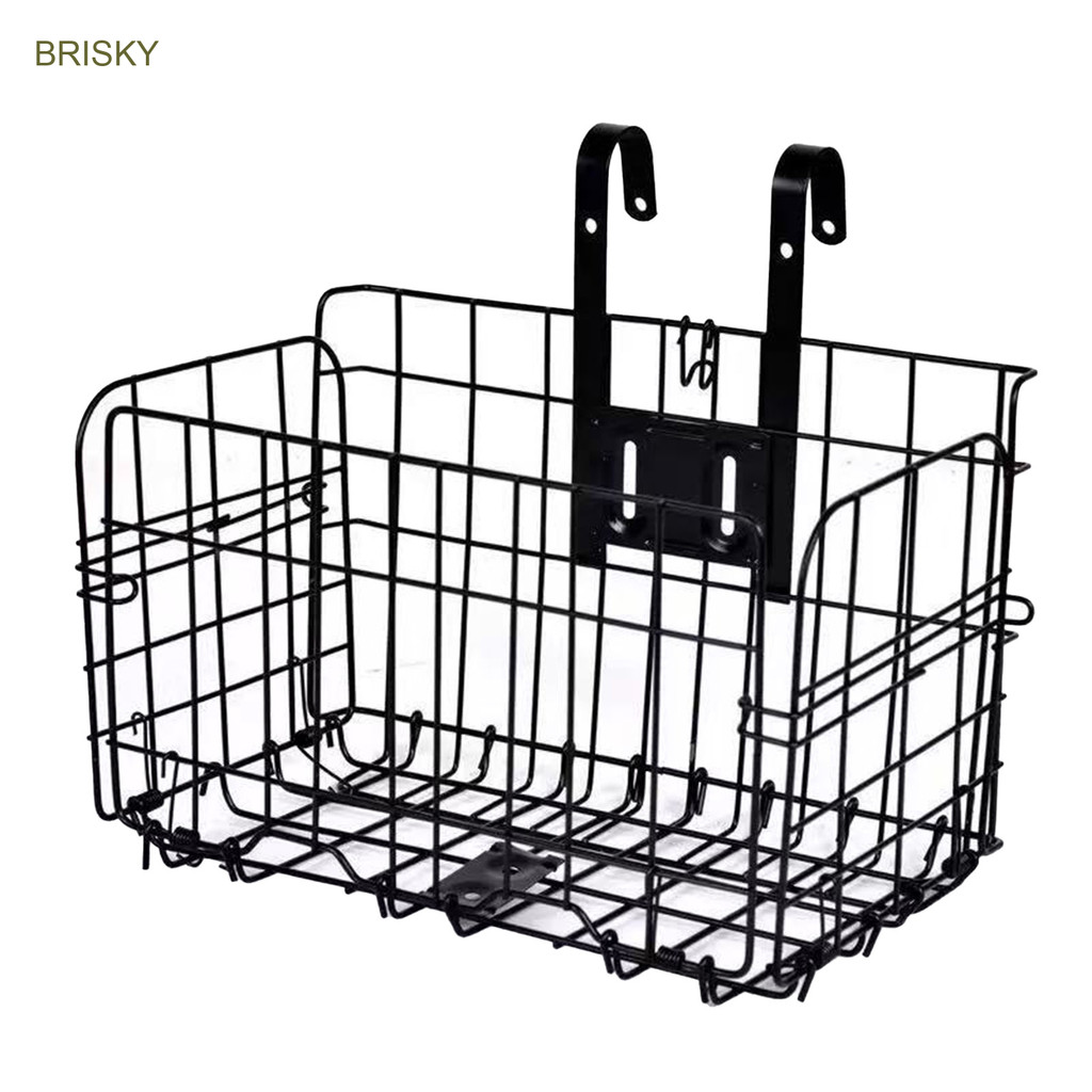 MTB Bicycle Folding Hanging Basket Road Bike Cycling Front Rear Hanging ...