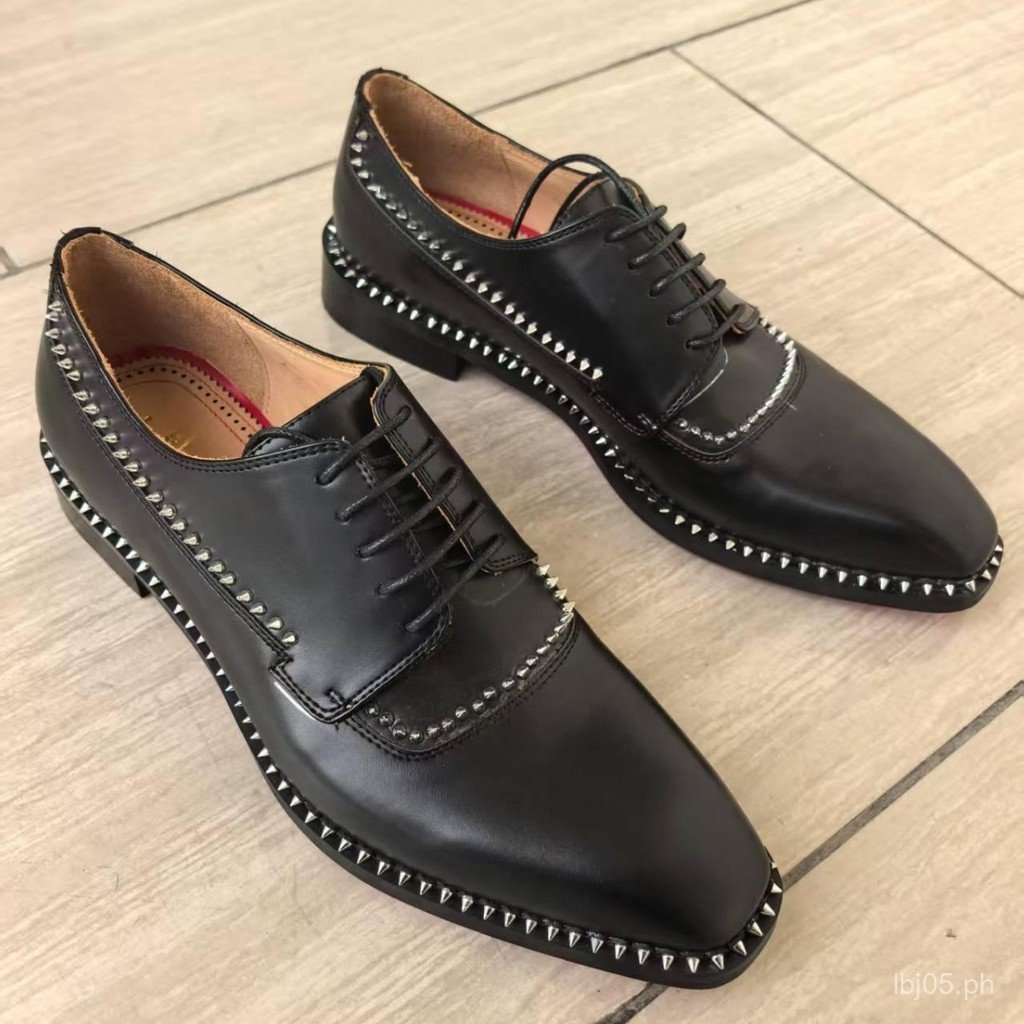 Men's Formal Business Leather Shoes Top Layer Cowhide Three-Connector ...