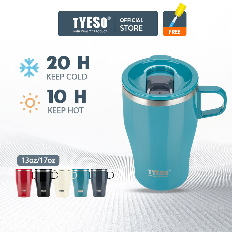 TYESO 2025 NEW Insulated Thermal Coffee Mug Tumbler Hot And Cold 304 ...