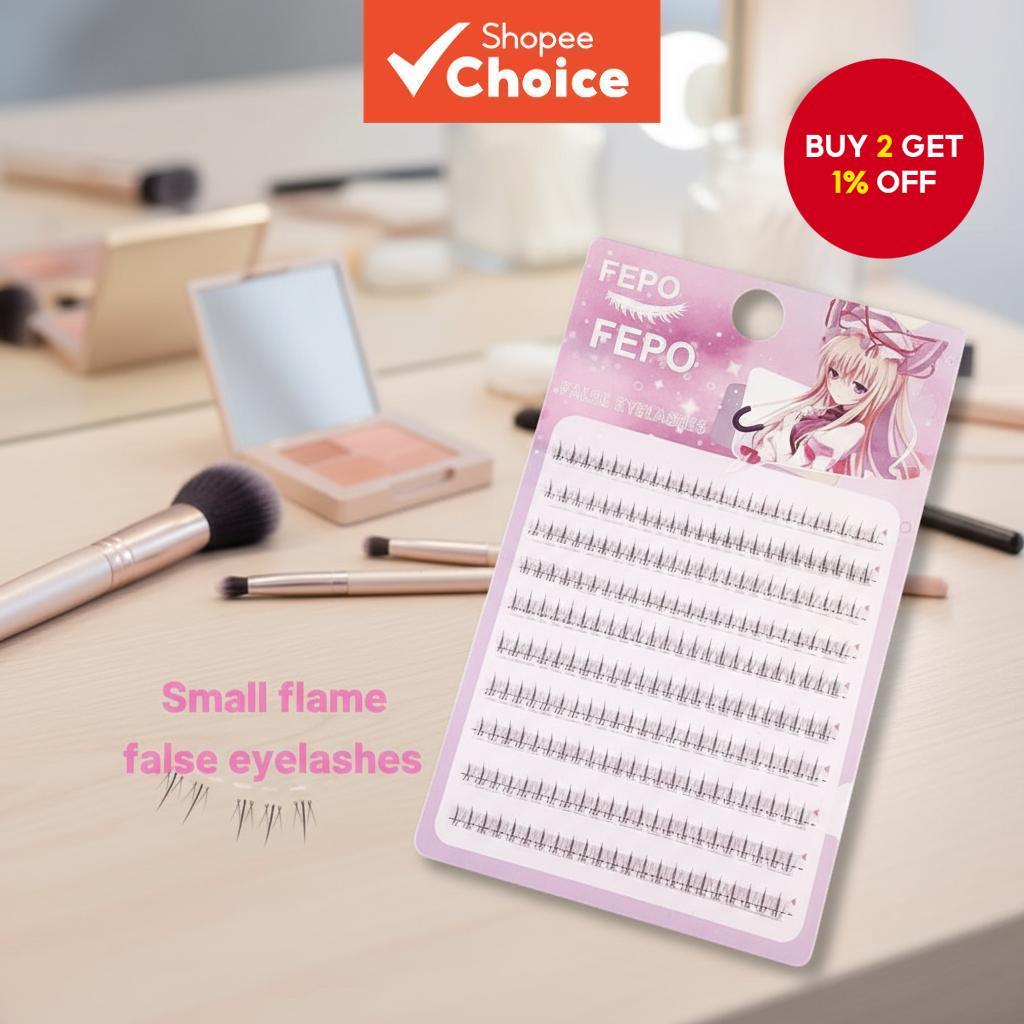 10 Rows DIY Under-Eye Cluster Lashes – Natural Look, Short 3-6mm ...