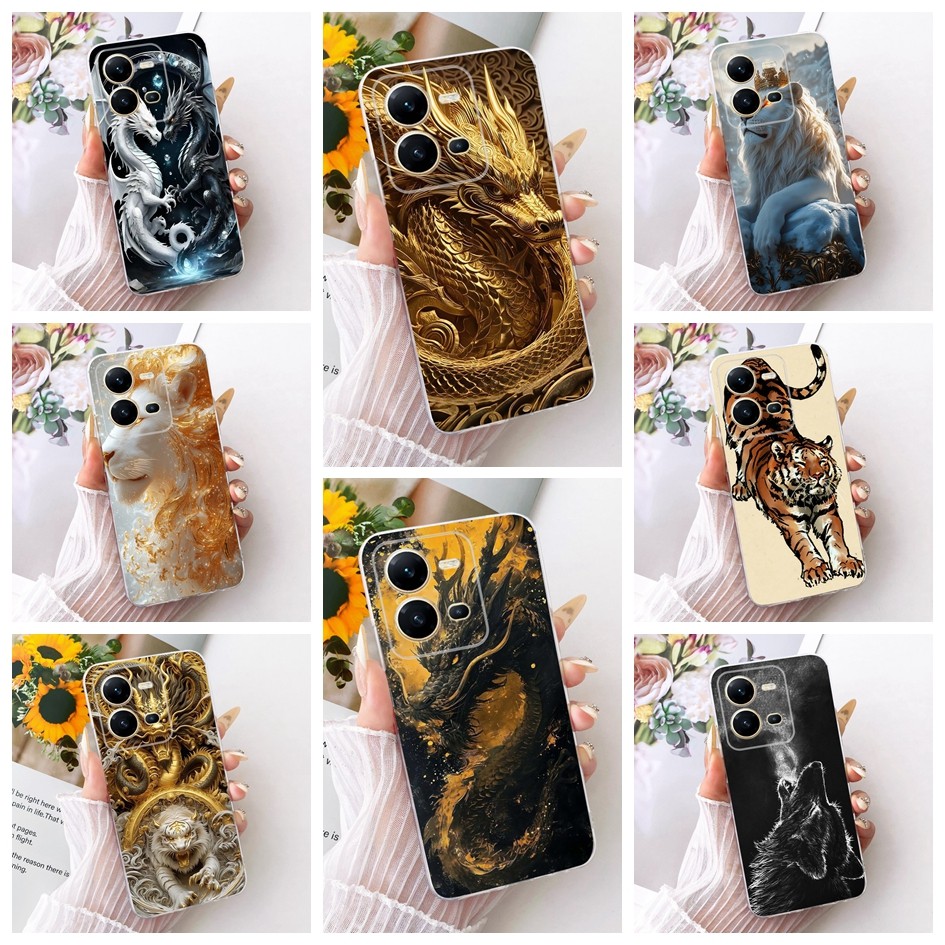 Cool Cartoon Casing For Vivo V25 V2022 / V25e V2201 / X80 Lite V2208 ...