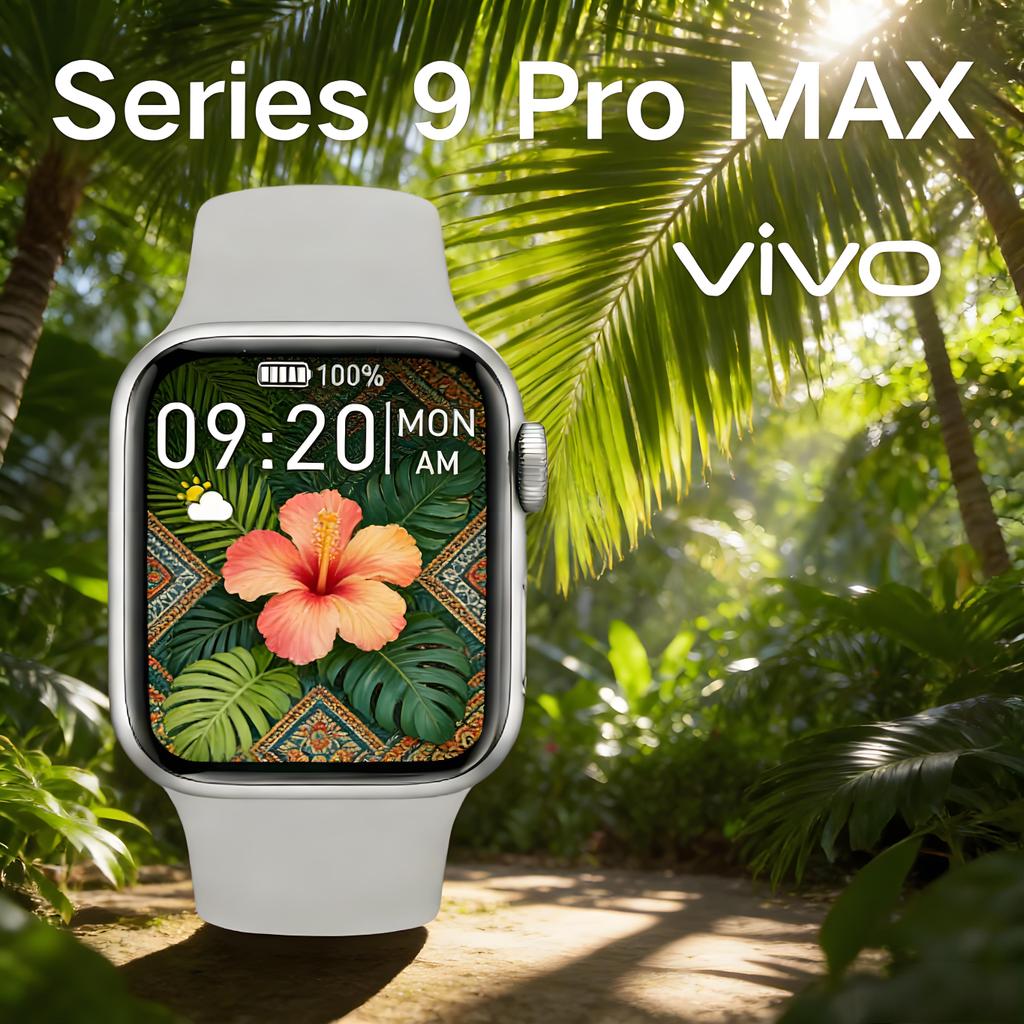 VIVO S9 Max Smart Watch Bluetooth Waterproof 1.92 Inch Branded Couple ...