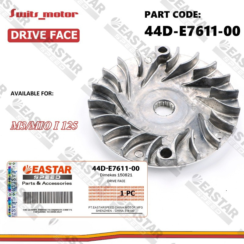 drive face for M3/MIO i 125 MIO SOUL i 125 2016 44D-E7611-00 | Shopee ...