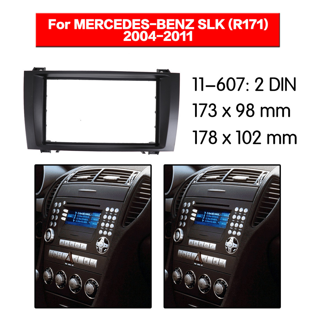 2004-11 Mercedes-Benz SLK R171 Modified Frame Car Audio Navigation DVD ...