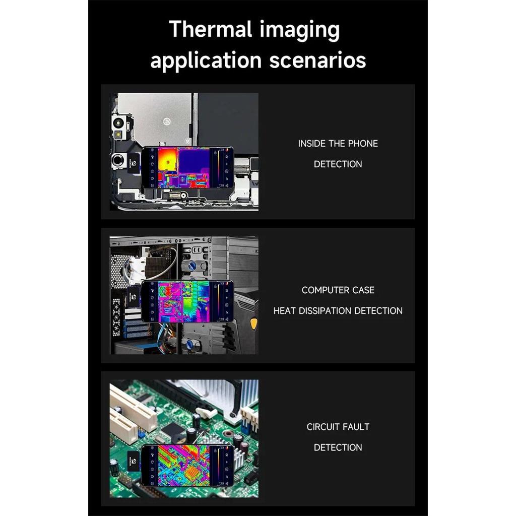 MECHANIC DTi-08 In-line Mobile Phone Thermal Imager 256X192 High ...